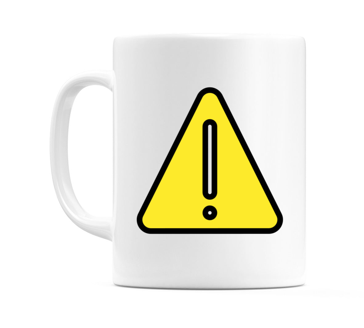 Warning Emoji Mug - WeDoMugs.com