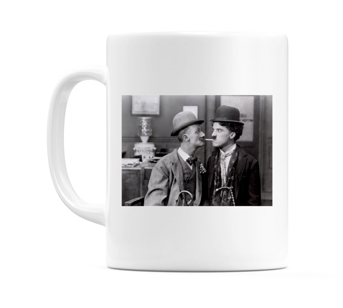 Ben Turpin & Charlie Chaplin (Photo) Mug - WeDoMugs.com