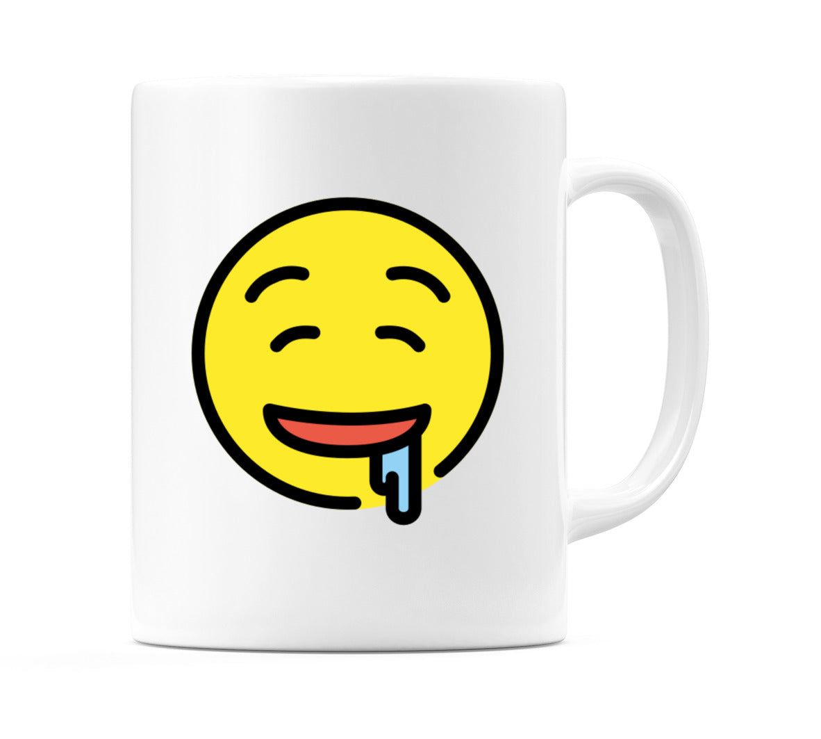 Drooling Face Emoji Mug - WeDoMugs.com