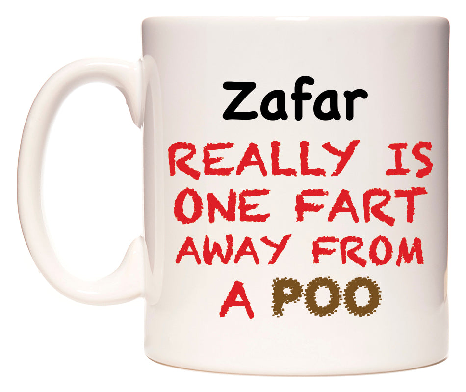 Zafar Really is ONE Fart Away from A Poo Mug | WeDoMugs.com