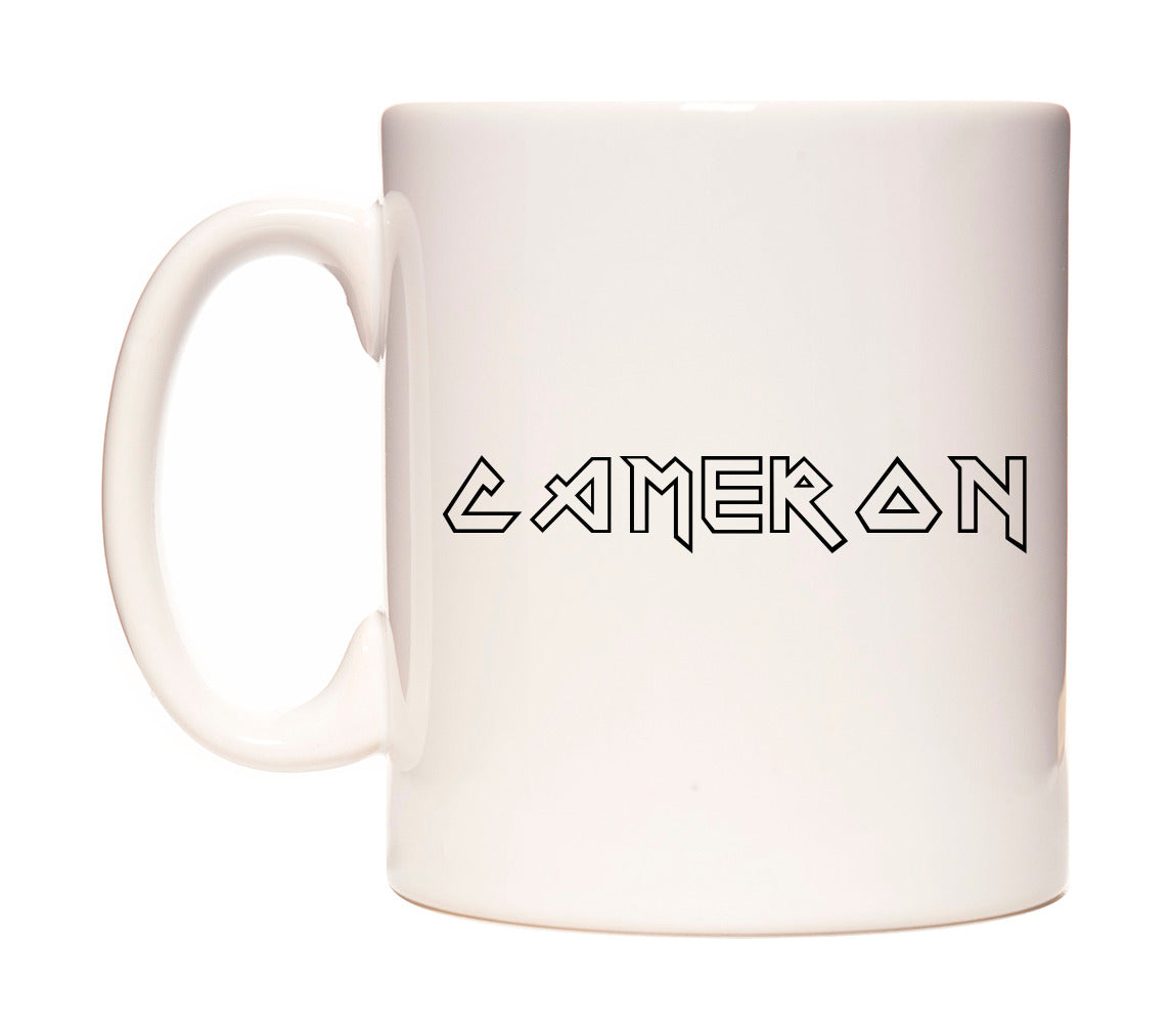 Cameron - Iron Maiden Themed Mug - WeDoMugs.com